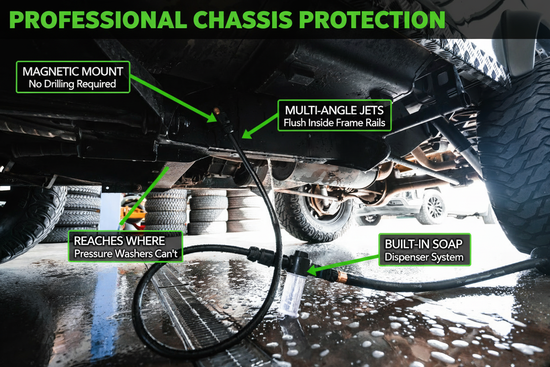 Chassis Flushing Kit - Magnetic, Soap-Infused Car Cleaner – BT Offroad